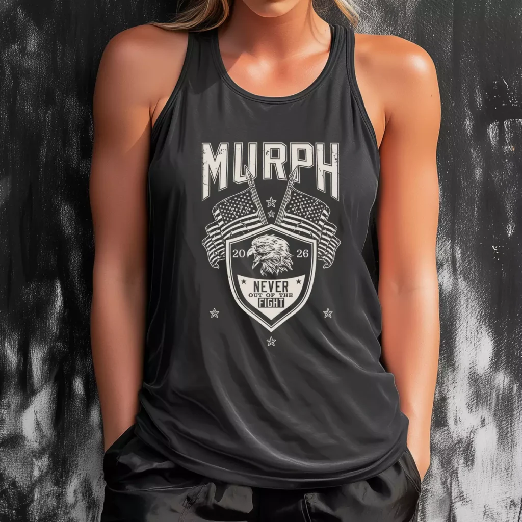 Never Out of the Fight Black Tank – UNITEE
